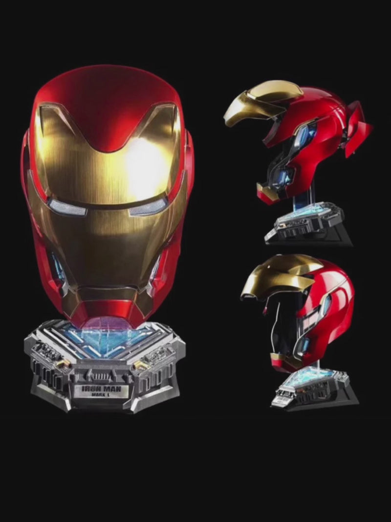 Mechahead | MK50 IronMan helmet mask | English version | Voice Control ...